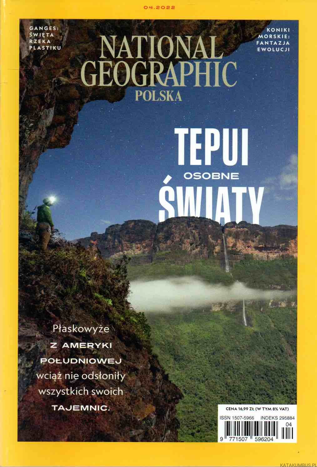 National Geographic Polska - Tepui Osobne Światy (04.2022) | katakumbus.pl