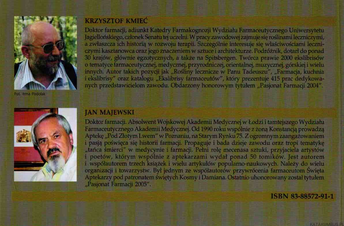 Święci Kosma i Damian patroni farmacji jako motyw ekslibrisu. KRZYSZTOF ...