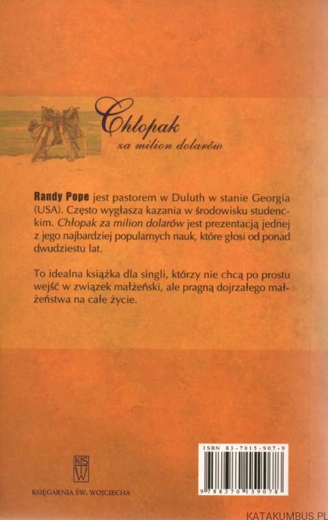 Chłopak za milion dolarów. RANDY POPE | katakumbus.pl